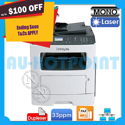*Clear!*Lexmark MX310dn 4-in-1 Mono Laser MFP Printer+Duplex 35S5835 ...