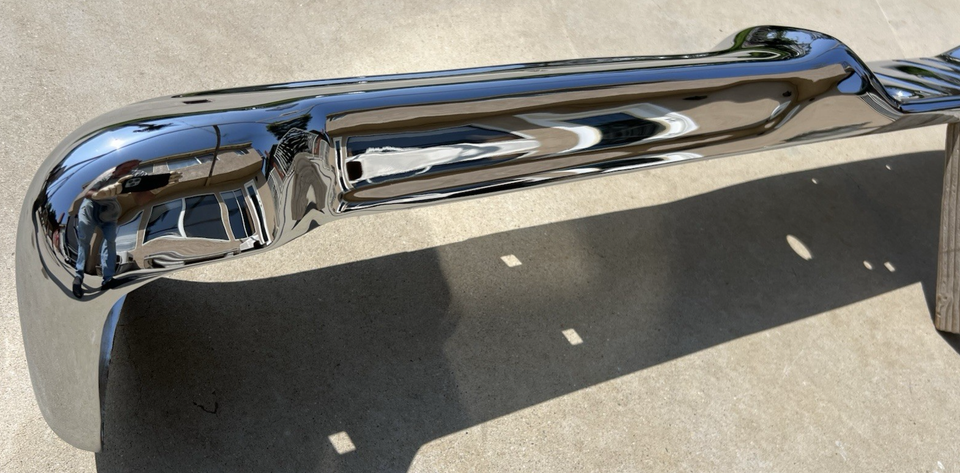 1966-1971 X Ford Ranchero Rear Back Triple Chrome Plated Bumper 66-71 ...