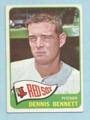 1965 Topps Baseball Dennis Bennett #147 Boston Red Sox EX/MT | eBay