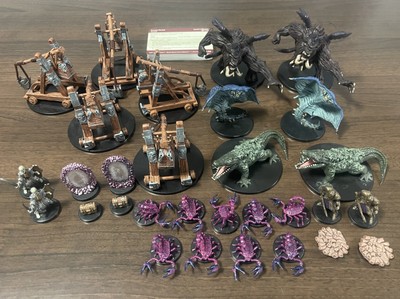 Lot of 30 Lords of Madness D&D Miniatures (DDM - Wizards of the Coast ...
