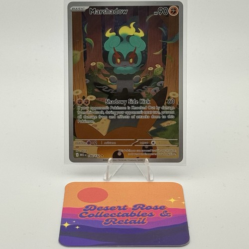 Pokémon TCG Marshadow 146/132 Mega Evolution Illustration Rare ME01 | eBay