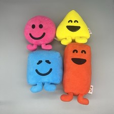 Mister Maker Set of 4 Shapes Plush With Sound Soft Educational Toy for ...