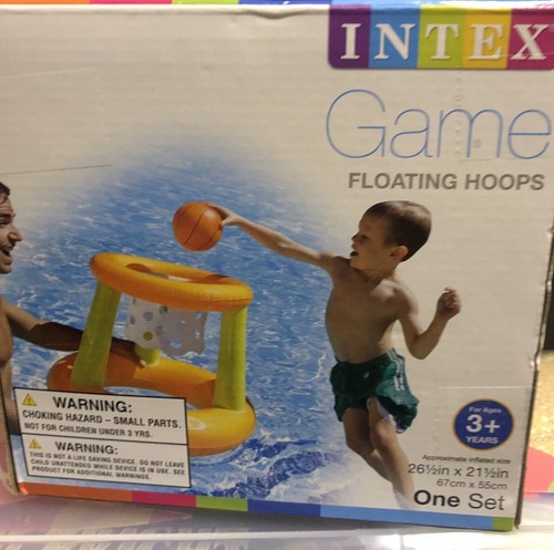 Intex Floating Hoops Basketball Water Game | eBay