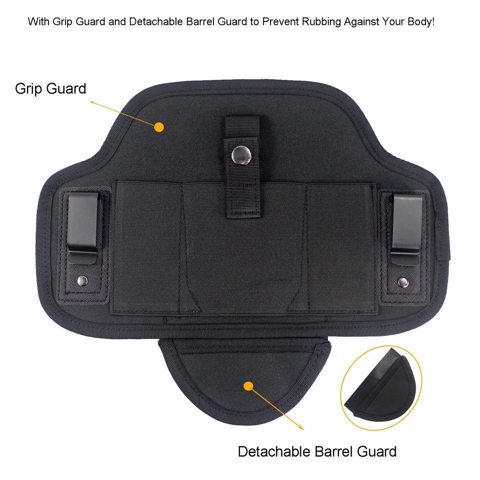 IWB Ambidextrous Concealed Carry Holster Pancake Gun Holster with ...