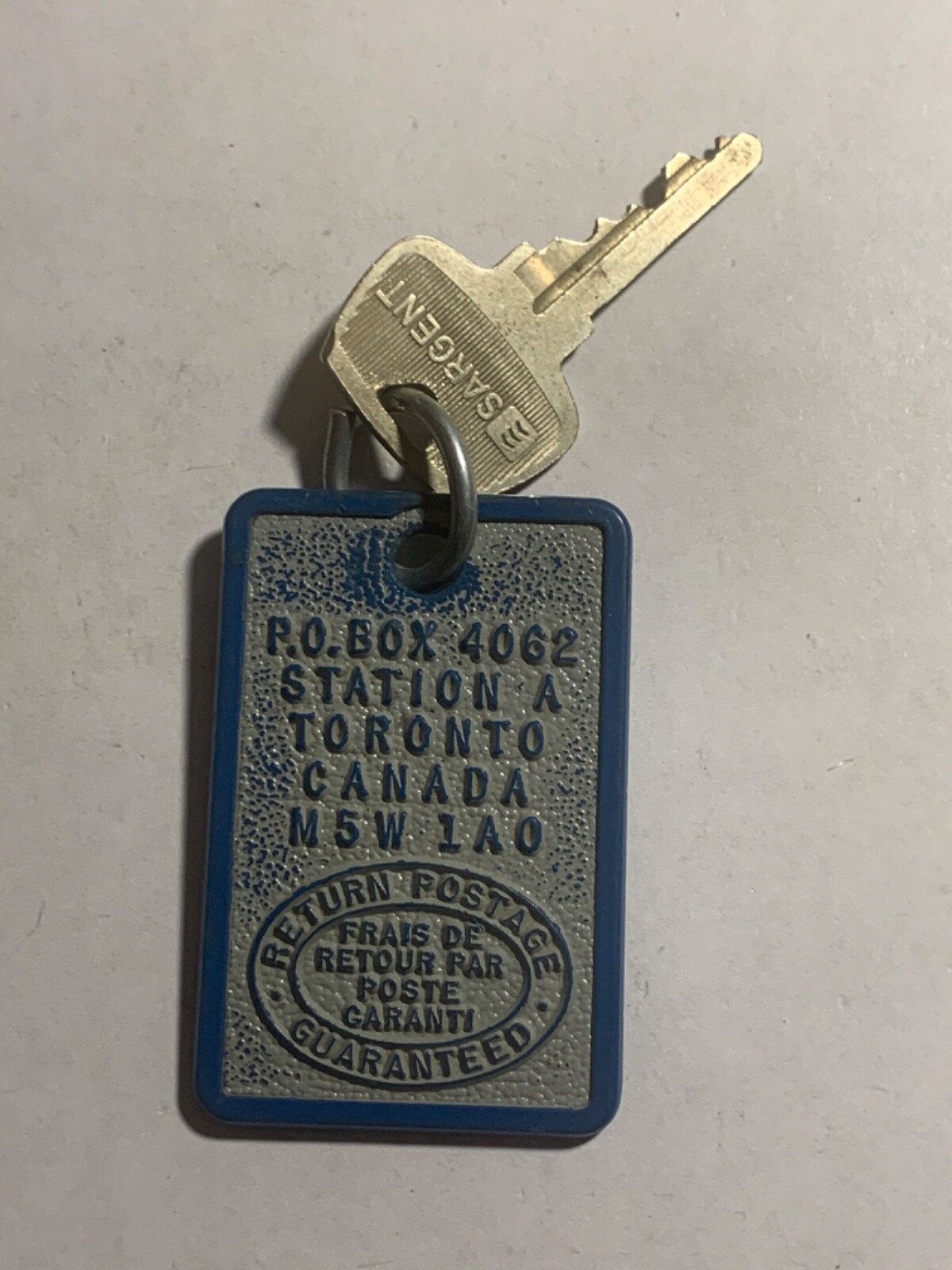 Vintage Hotel Motel Room Key Fob with Key Toronto Canada #2826 | eBay