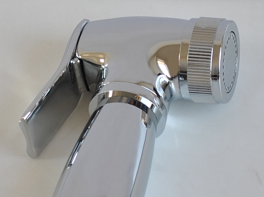 Brass Chrome Plating Women Handheld set Toilet Jet Cleaner Portable ...