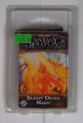 1x Fantasy Roleplay: Bright Order Magic New/Near Mint Warhammer (RPG ...