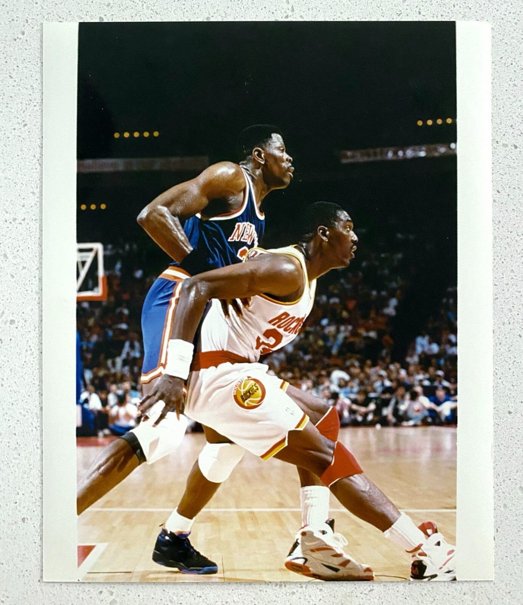 Hakeem Olajuwon Gegen Patrick Ewing Olajuwon, Ewing And Riley Make