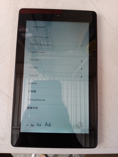 Amazon - Fire 7 Tablet 9th Gen (2019) - 7" display - 16 GB - Black[USED ...