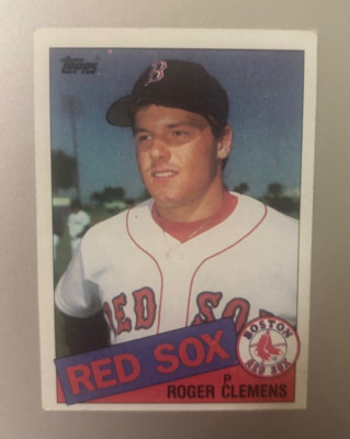 1985 Topps #181 Roger Clemens Rookie Card Plus 15 Other Cards Great Lot ...