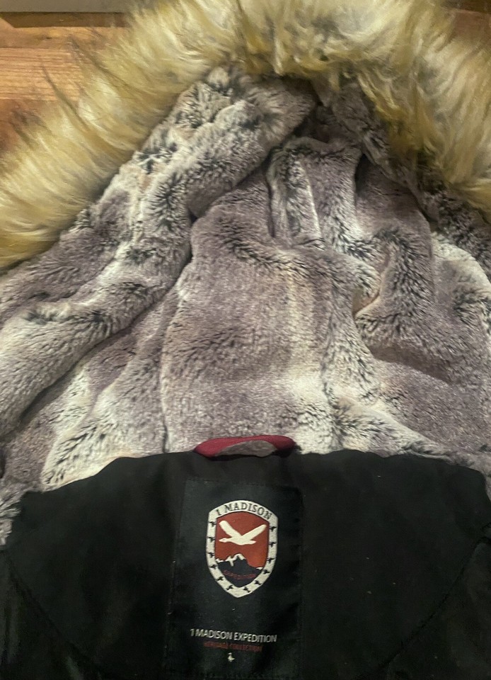 1 Madison Women's Expedition Heritage Collection Parka Puffer Jacket ...