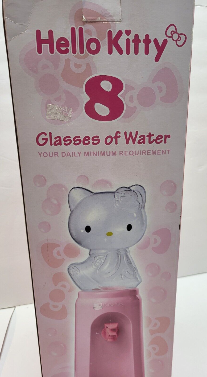 Hello Kitty Desktop Water Dispenser 8 Cup Unisex Kids Room Temp Manual ...