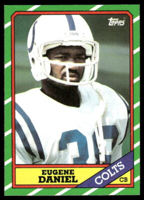 1986 Topps #323 Eugene Daniel - EX | eBay