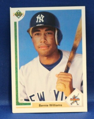 1991 UPPER DECK BASEBALL CARD BERNIE WILLIAMS ROOKIE #11 NEW YORK ...