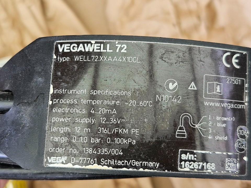 VEGAWELL 72 WELL72.XXAA4X1DCL | eBay