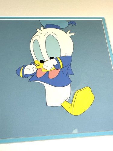 Baby Donald Duck Cel Hand Painted Disney Original Production | eBay