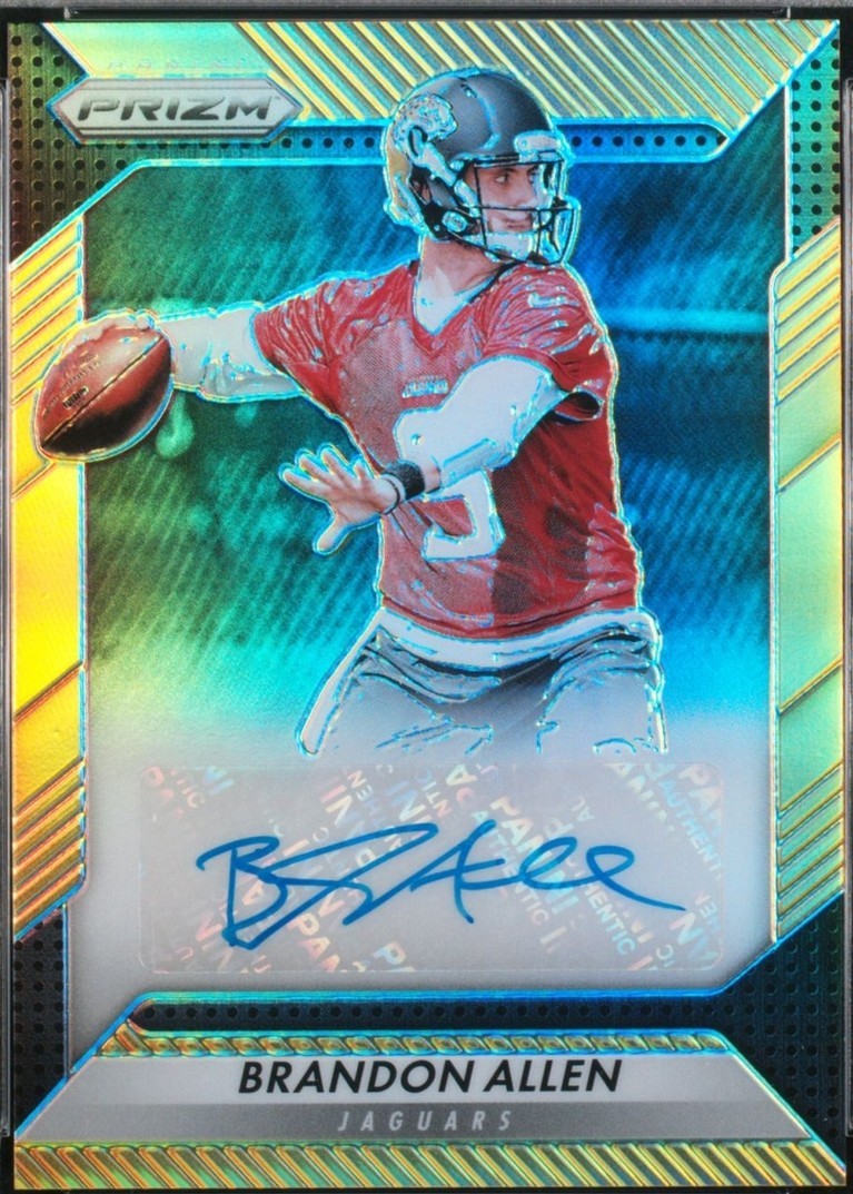 2016 Panini Prizm - Rookie Autograph Brandon Allen #RA-BAL Gold Prizm ...