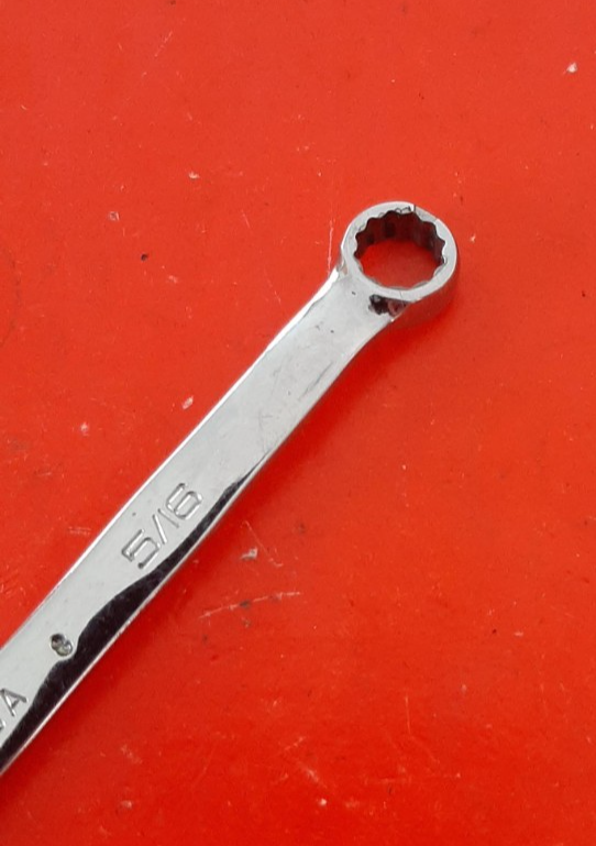 Snap-on Tools USA 5/16" 12PT Point Combination Wrench OEX10B Owner Mark ...