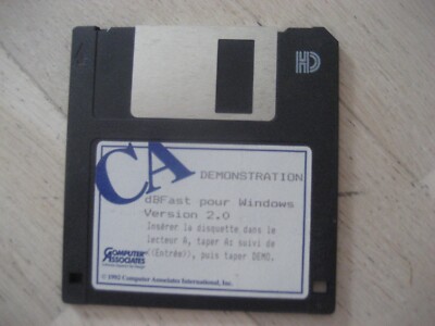 disquette pc demonstration dbfast 2.0 | eBay
