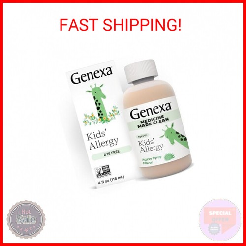 Genexa Kids' Allergy Medicine Liquid | Antihistamine Multi Symptom ...