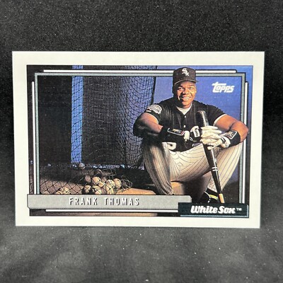 1992 Topps #555 Frank Thomas NM 1 | eBay