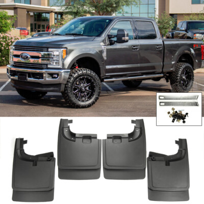 2017-2022 Ford F250 F350 Super Duty Mud Guards Splash Flaps 4PCS ...
