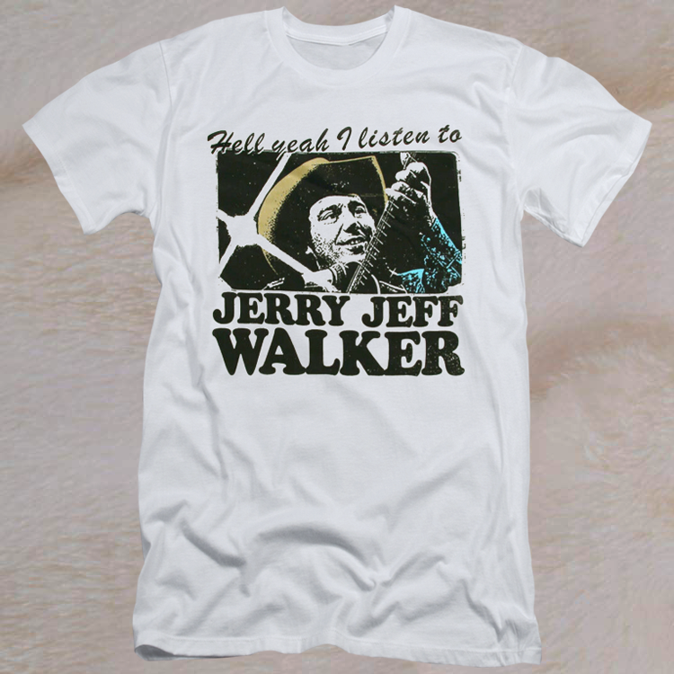 Jerry Jeff Walker Logo Hot Jerry Jeff Walker Concert Shirt Country