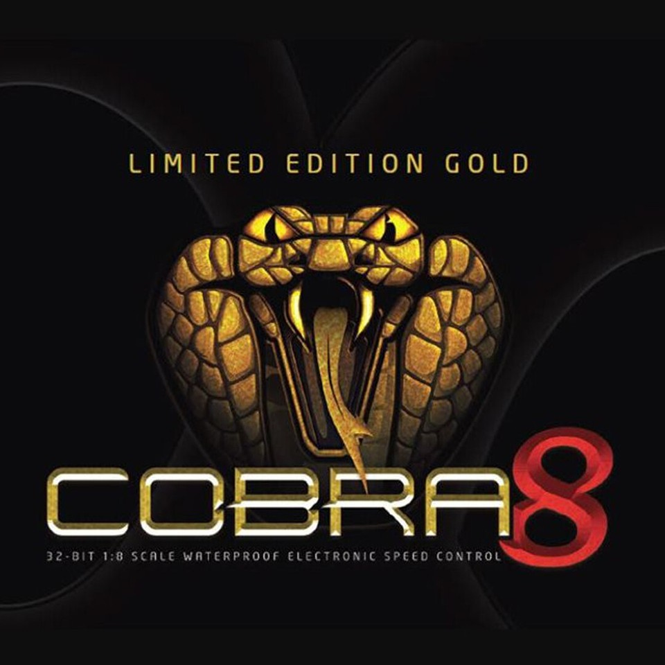 Castle Cobra 8 25.2V ESC w/ 1515-2200Kv V2 Brushless Motor Limited ...