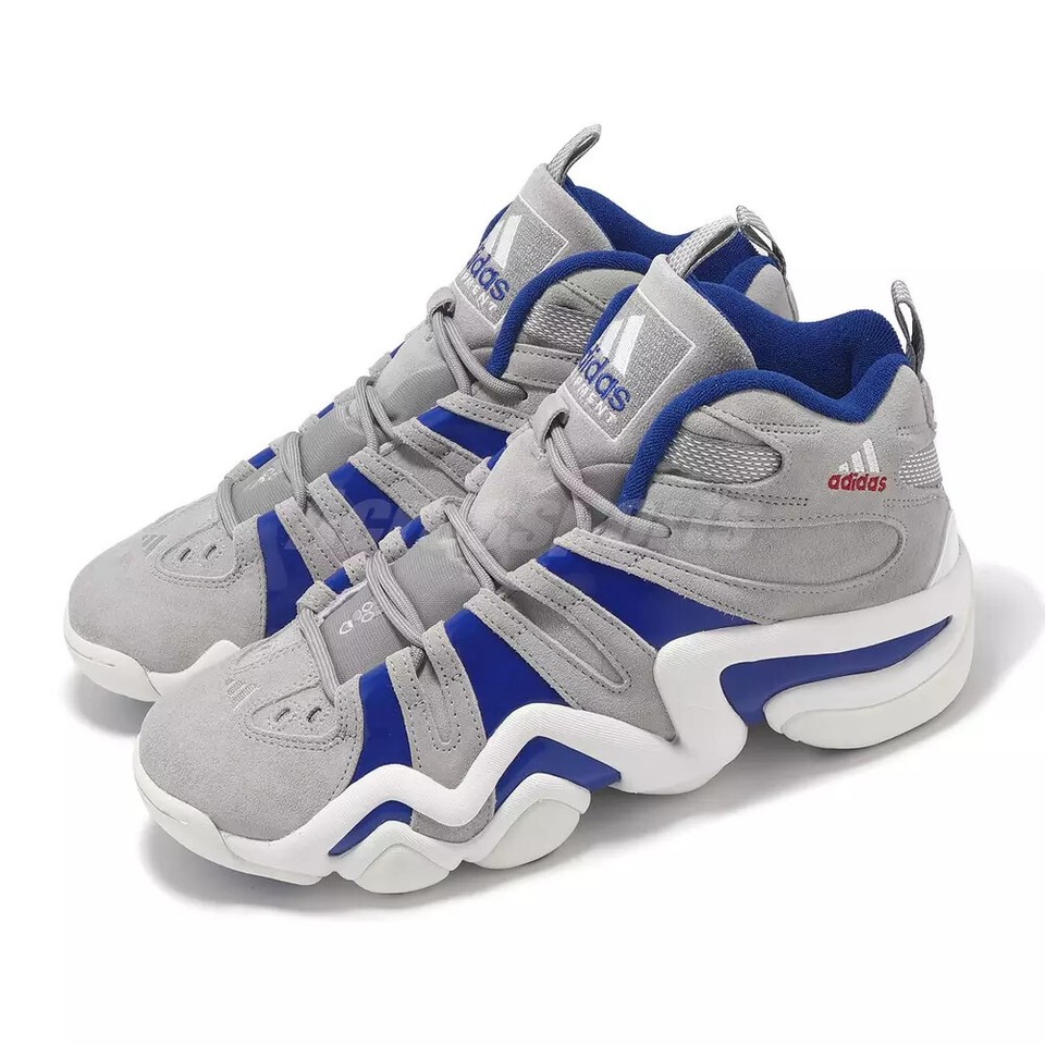 [IG3737] Adidas Men's CRAZY 8 Grey/Royal Blue *NEW* | eBay