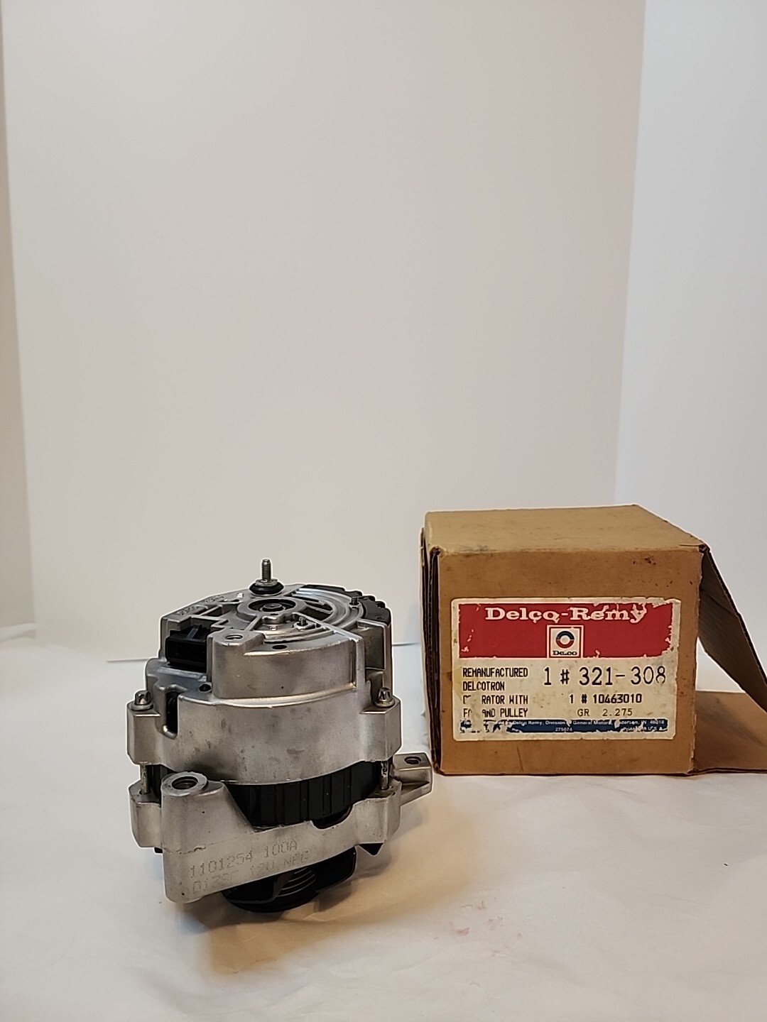 Alternator With Fan & Pulley AC delco 10463010 AC-Delco Alternator | eBay