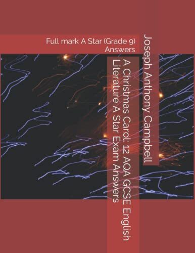 A Christmas Carol: 12 AQA GCSE English Literature A Star Exam An | eBay