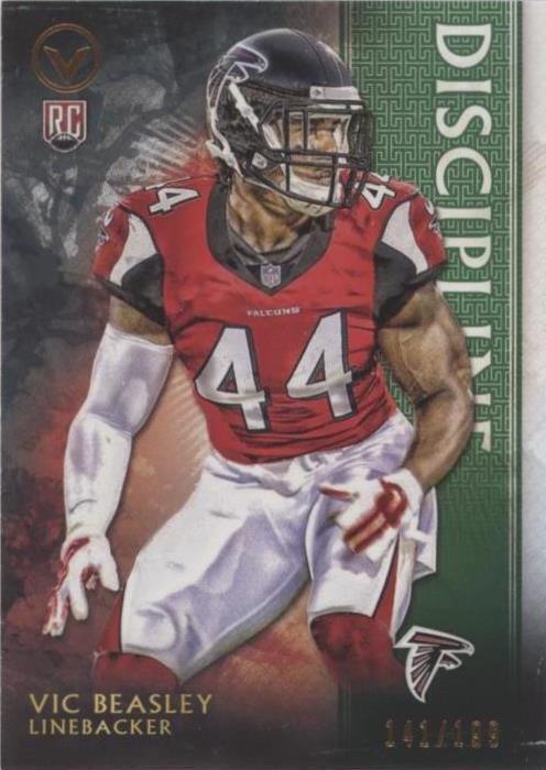 2015 Topps Valor - Vic Beasley #43 Discipline /199 (RC) for sale online ...
