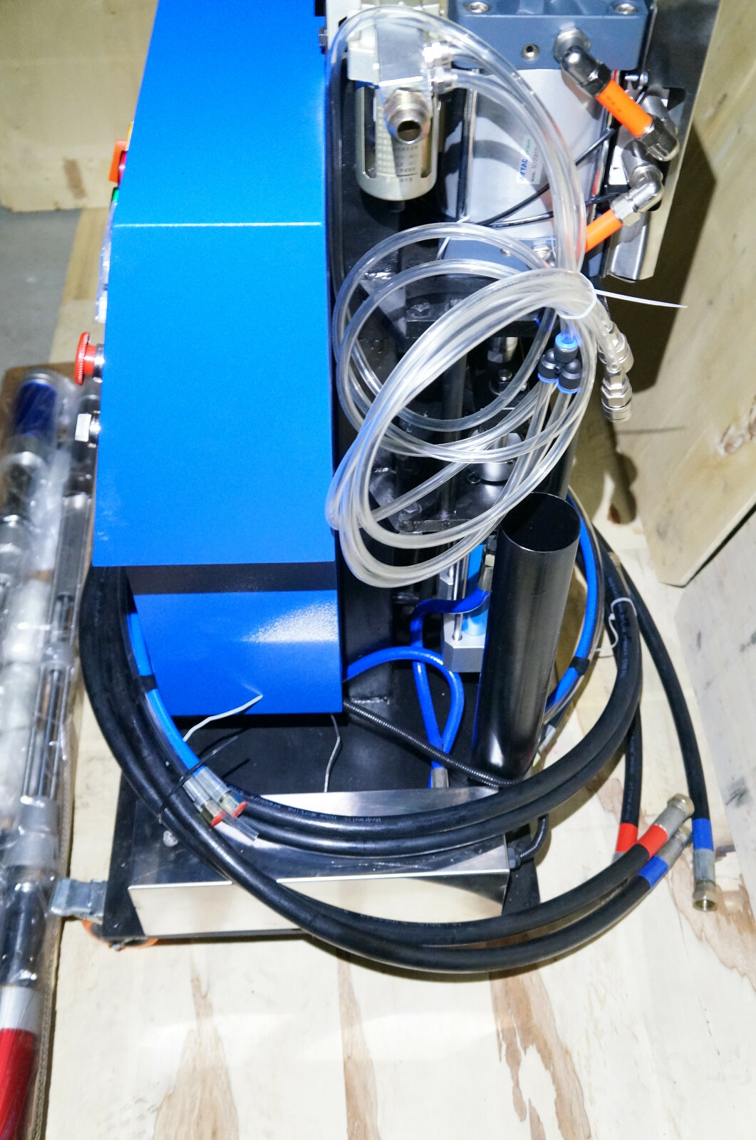 Complete Spray Foam Proportioner Machine Pumps Hoses Rotary Screw Air ...