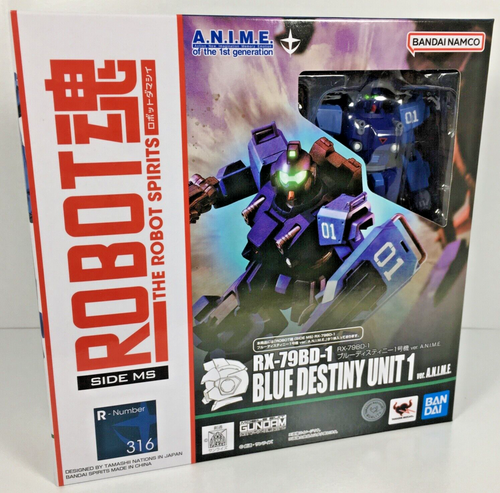 RX-79BD-1 BLUE DESTINY UNIT 1 - BANDAI ROBOT SPIRITS ver. ANIME GUNDAM ...