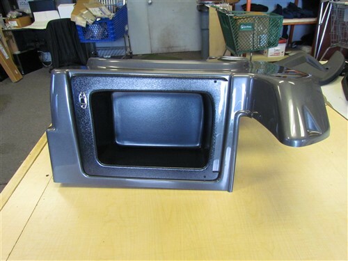 TRACKER FIBERGLASS DASH CONSOLE KIT F144335697 / 324744 GREY / BLACK ...