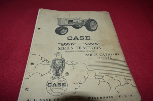 Case 500B 600B Tractor Dealer's Parts Book Manual MFPA ver3 | eBay