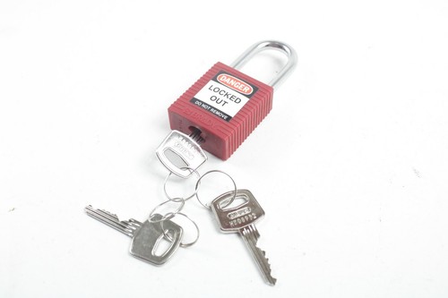 ABUS Brady Lockout Tag out lock w/key | eBay