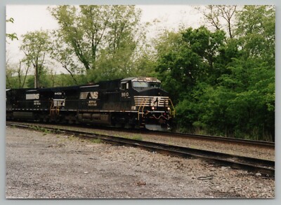 Railroad Photo - Norfolk Southern #9810 Diesel Locomotive 1990s Freight ...