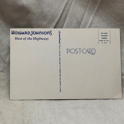 Howard Johnson's Restaurant Postcard Not Used | eBay