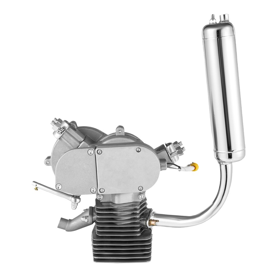 100cc Bicycle Motor Kit Bike Motorized 2 Stroke Petrol Gas Engine Set ...