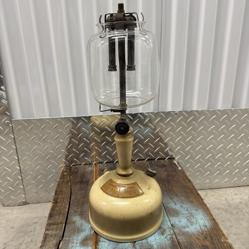 Coleman Model 152 Sunshine Of The Night Lamp Lantern Gas Glass Globe ...