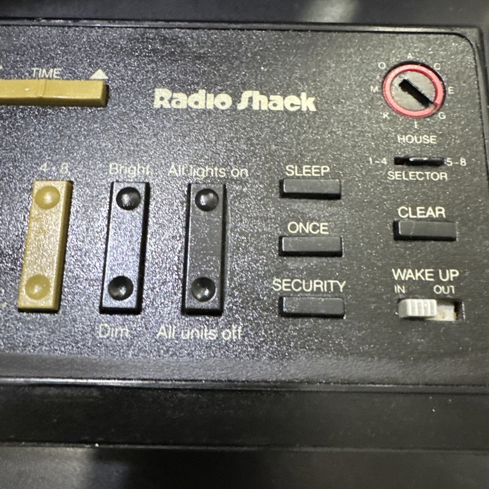 Radio Shack Plug 'N Power Remote Controller Timer 61-2670 Tested Works ...