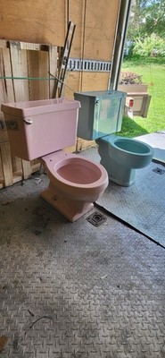 1950s Vintage Pink Eljer Toilet | eBay