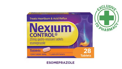 NEXIUM CONTROL 20MG GASTRO-RESISTANT TABLETS - PACK OF 28 TABLETS, LONG ...