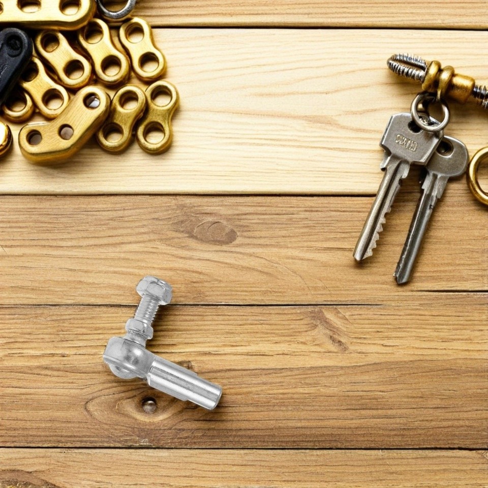 4pcs M8 Ball Joint: Thread Ball Socket End Fitting - Upgrade Tie Rods ...