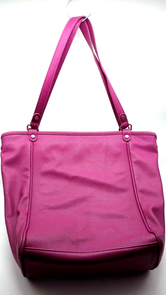 THIRTY-ONE JEWELL Daring Abbey Purple Fuchsia Pebble Shoulder Bag Tote ...