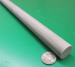 Phenolic Garolite Melamine G9 Rods .875" (7/8") Diameter x 48" Long | eBay