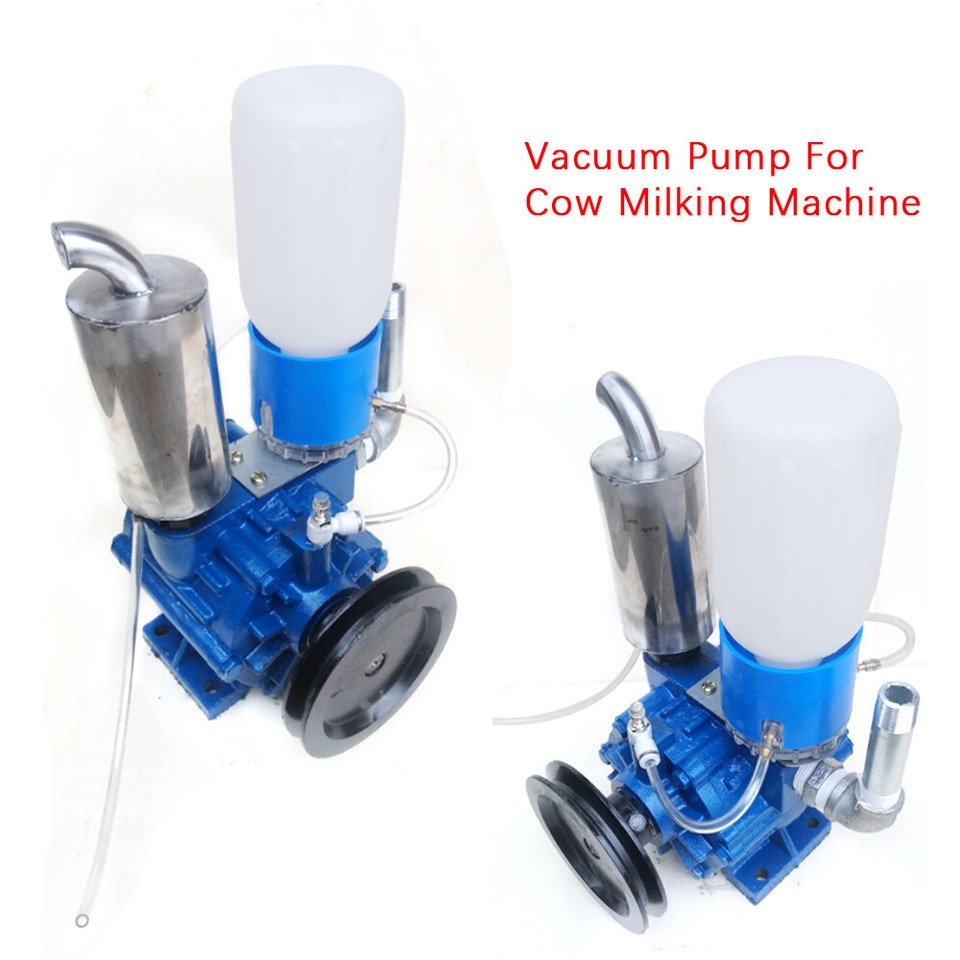 Vacuum Pump Cow Milking Machine For Cow Goat Milker Bucket Tank Barrel ...