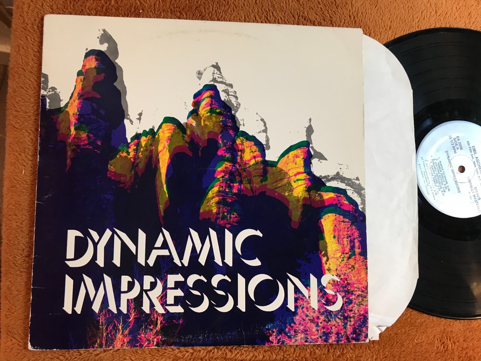 Larry Owens Dynamic Impressions LP 1984 Jazz Funk Library Soul Breaks ...