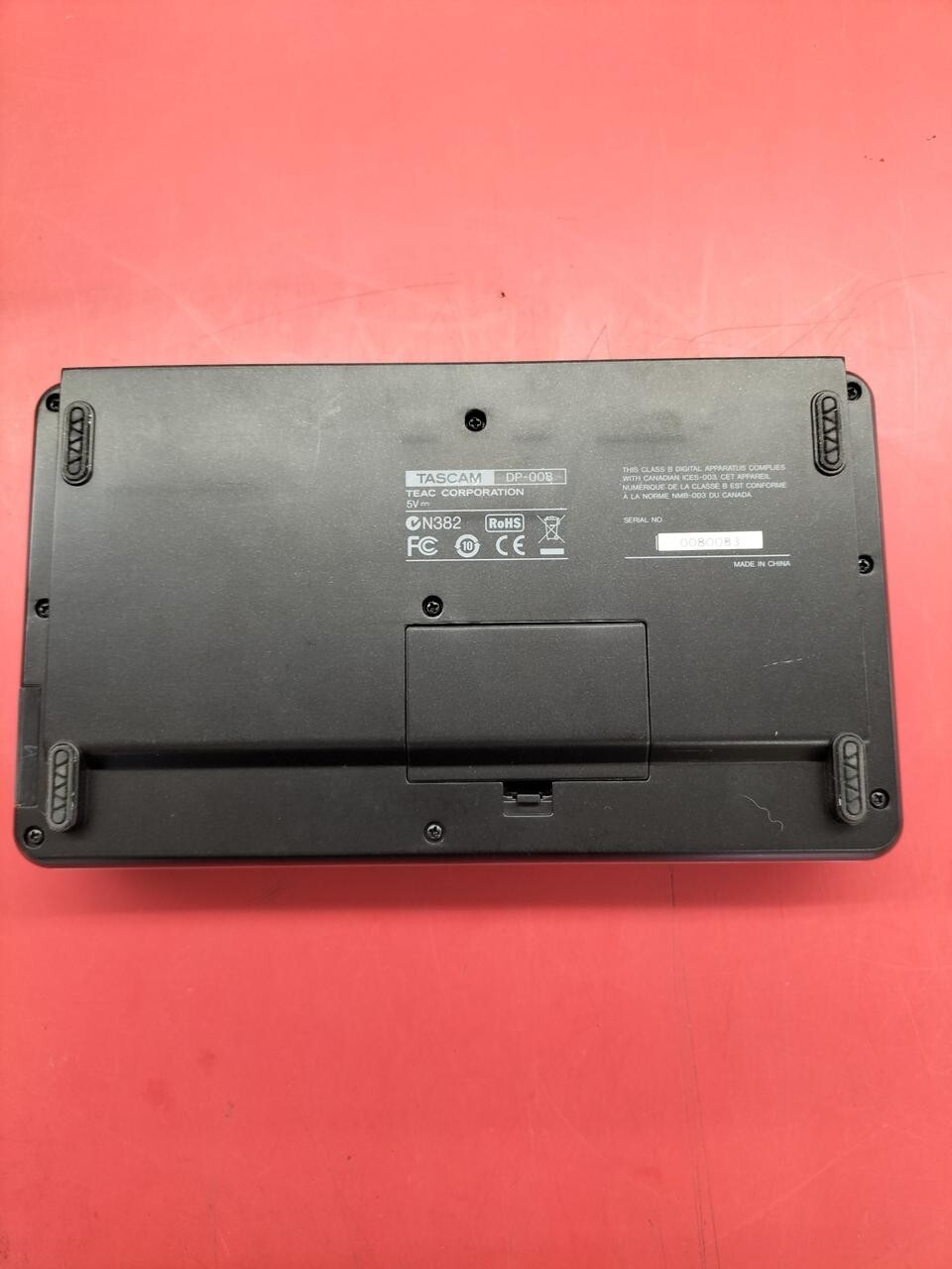 TASCAM DP-008 Digital 8-Track Pocket studio Multitrack Recorder Japan ...